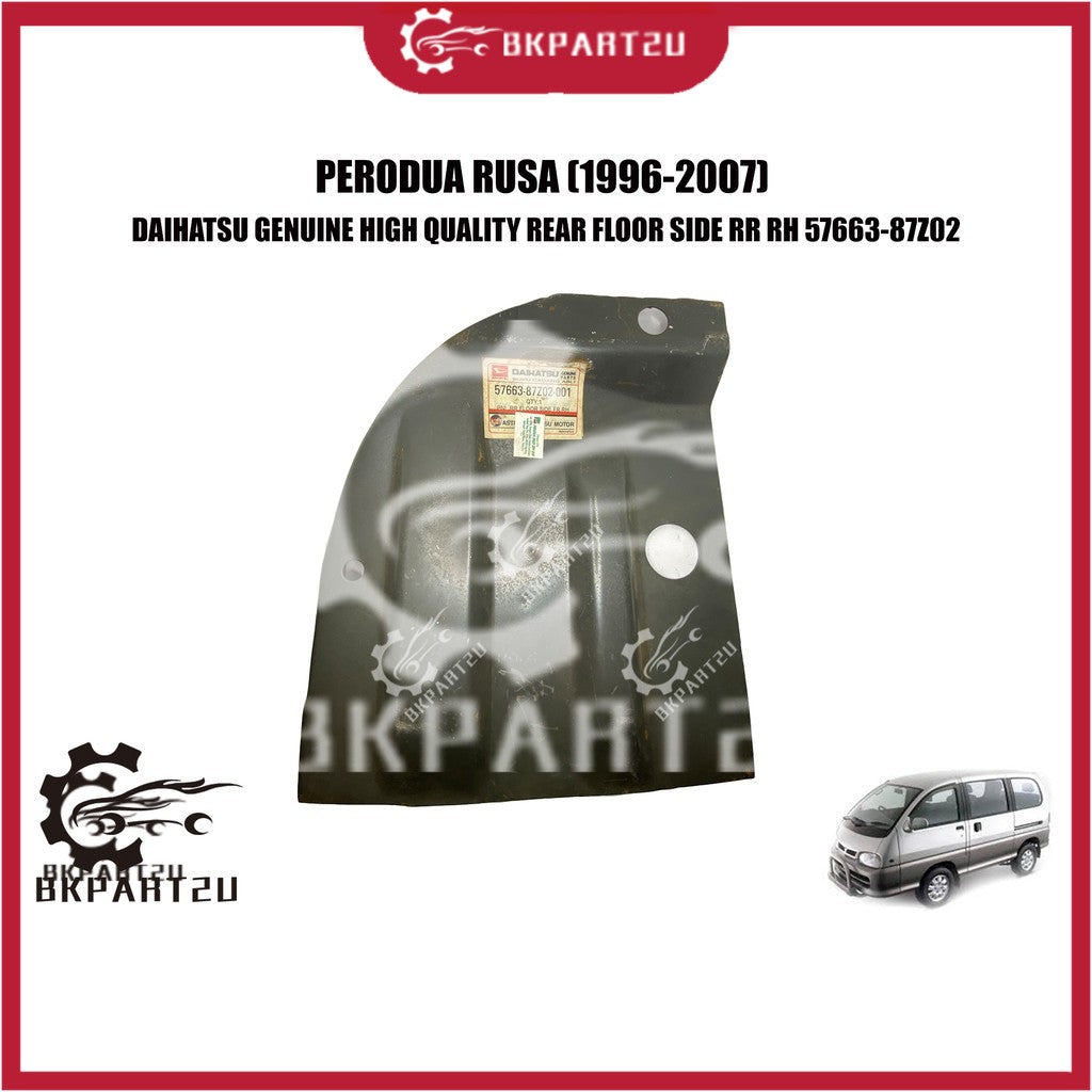 PERODUA RUSA (1996-2007) REAR BODY FLOOR SIDE PANEL RR RH PANEL BELAKA ...