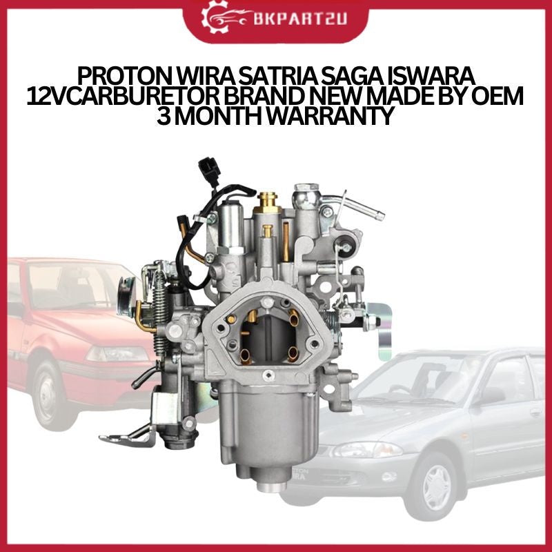 PROTON WIRA SATRIA SAGA ISWARA 12V (1993-2009) CARBURETOR BRAND NEW MA ...