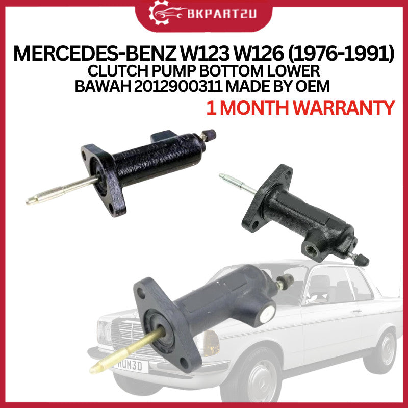 MERCEDES-BENZ W123 W126 (1976-1991) CLUTCH PUMP BOTTOM LOWER BAWAH 201 ...