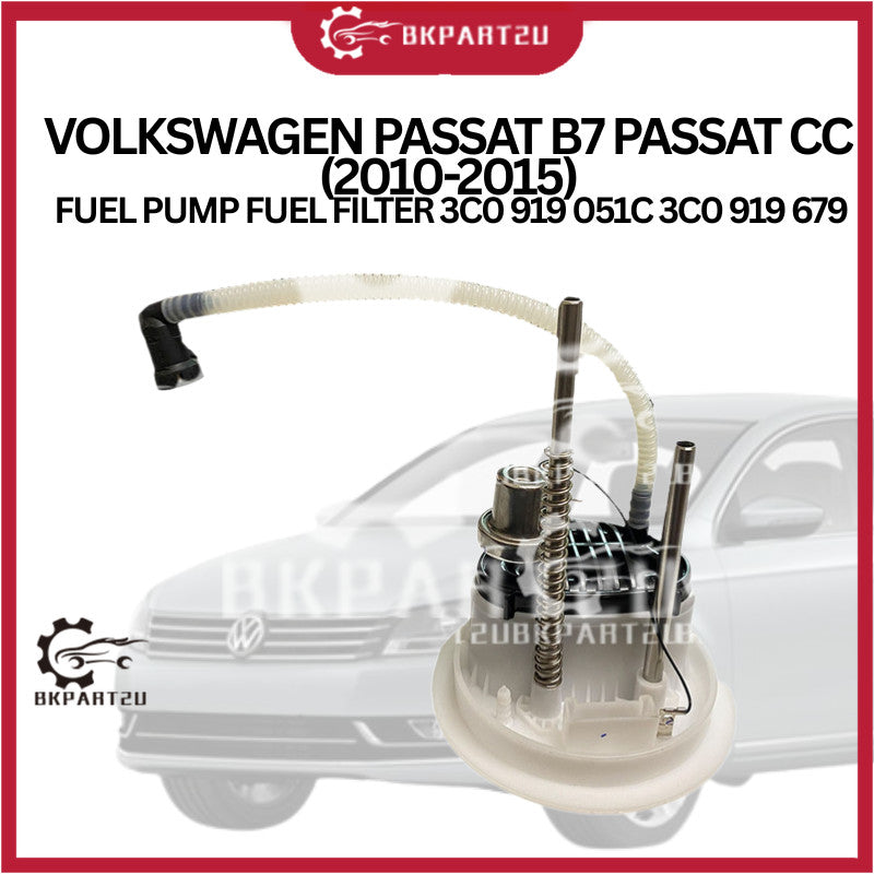 VOLKSWAGEN PASSAT B7 PASSAT CC (2010-2015) FUEL PUMP FUEL FILTER 3C0 9 ...